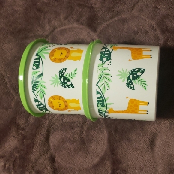 Tupperware | Kitchen | Tupperware Jungle Animals Mini Canisters | Poshmark